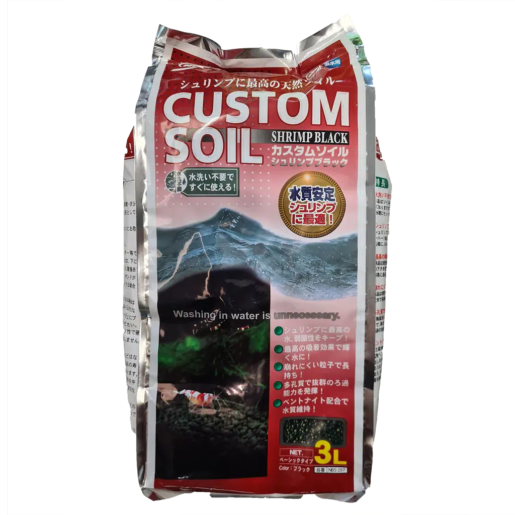 Nisso Shrimp Soil Black 3L – Aqua Premium