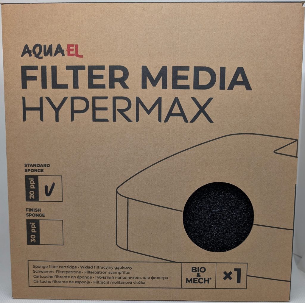 Aquael Hypermax 4500 – Black Foam Cartridge PPI 20 – Aqua Premium