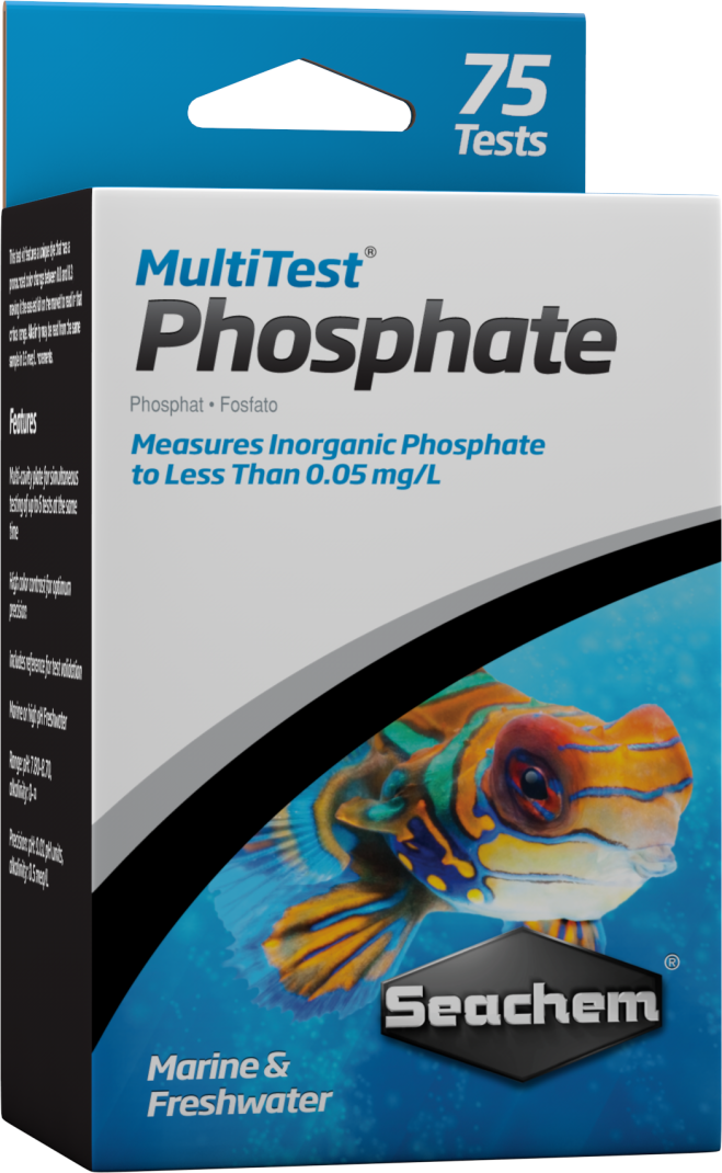 Seachem MultiTest: Phosphate 75 Tests – Aqua Premium
