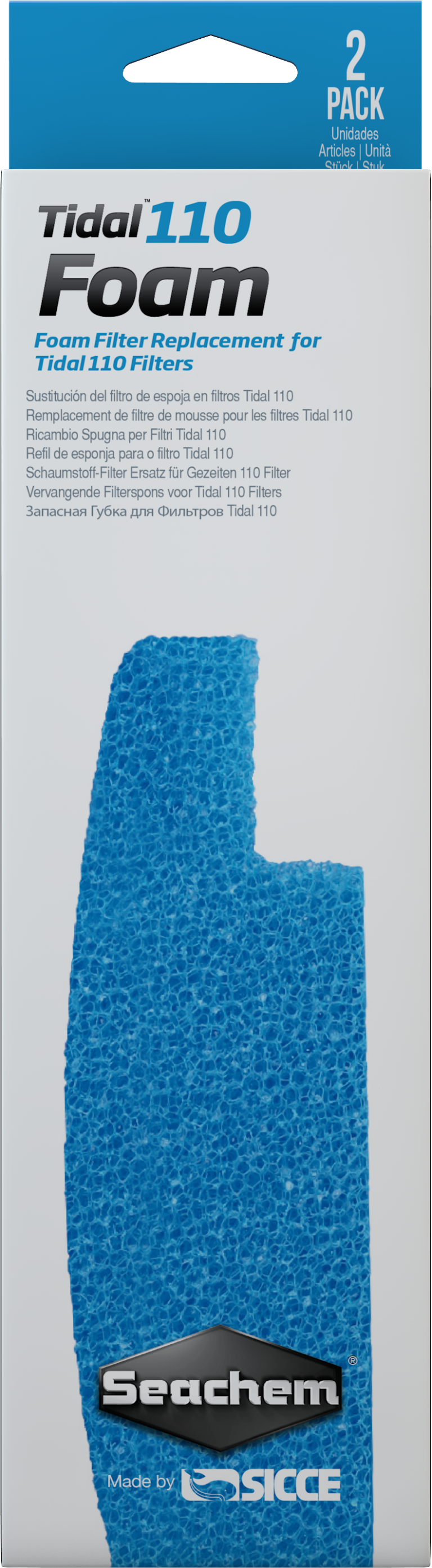 Tidal 110 Foam – Aqua Premium